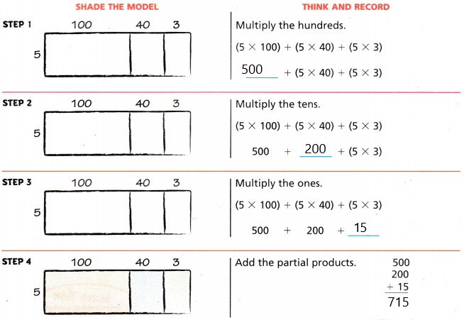 Texas Go Math Grade 4 Lesson 7.4 Answer Key Multiply Using Expanded ...