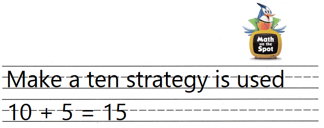 Texas Go Math Grade 1 Lesson 6.6 Answer Key Make a 10 to Add – Go Math ...