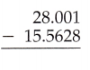 McGraw Hill Math Grade 8 Lesson 8.2 Answer Key Subtracting Decimals 2 ...